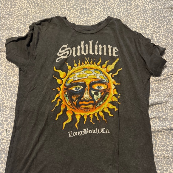 Tops | Sublime Graphic Tshirt With Sun Design | Poshmark